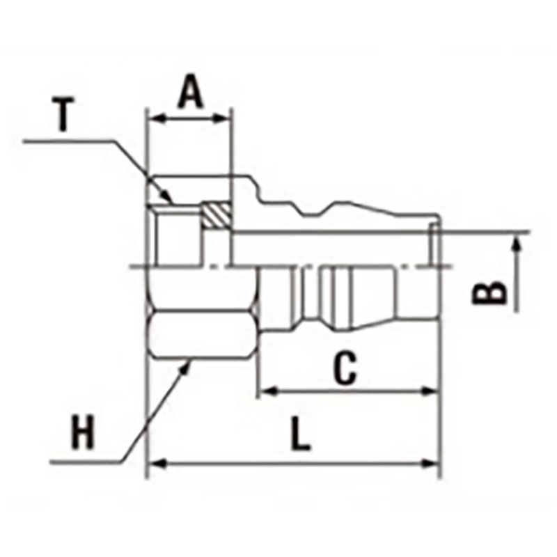 ハイカプラ プラグ G1/4 20PFF | エアツール | 工具の通販 FINE PIECE デリバリー｜自動車の整備機器・用品・システムがネットでお得に仕入れできる業者向け卸売サイト｜エー ...